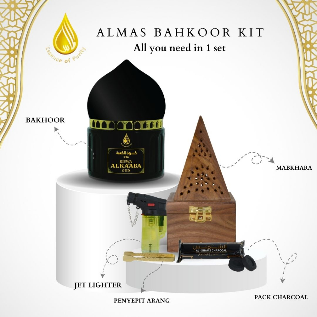 Almas Bakhoor Kit Viral Hot Sale Bakhoor Set Madinah, Bakhoor Almas Top ...