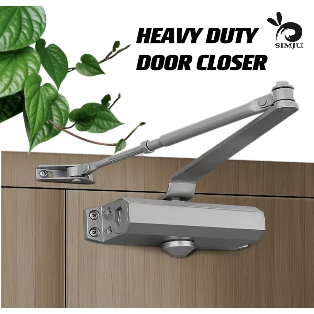 Heavy Duty Automatic Door Closer Adjustable Hydraulic Door Closer ...