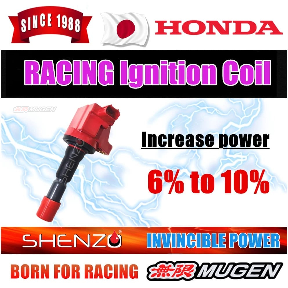 HONDA CITY GM6 JAZZ GK5 ignition coil MADE IN JAPAN Racing type BRV TSA ...