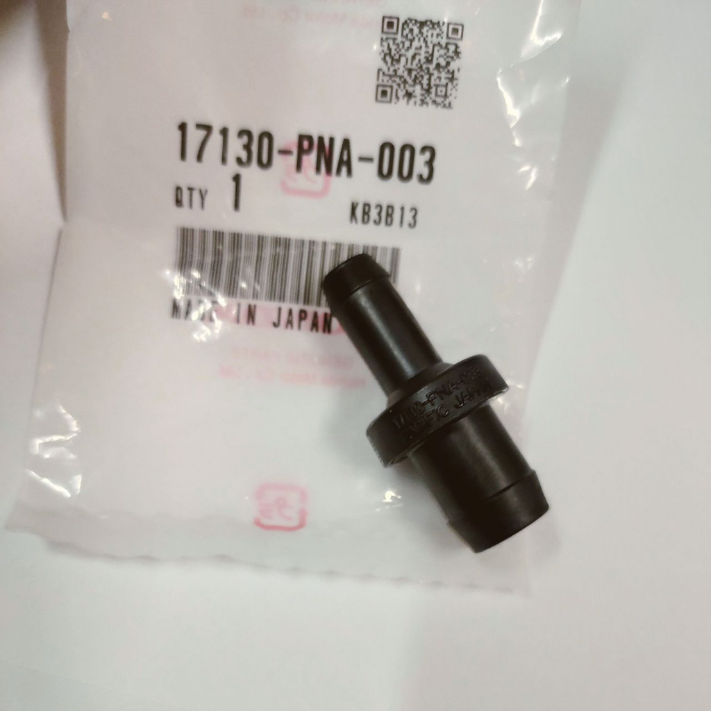 17130-PNA-003 HONDA GENUINE PCV VALVE Honda City SEL / CR-V S9A ...