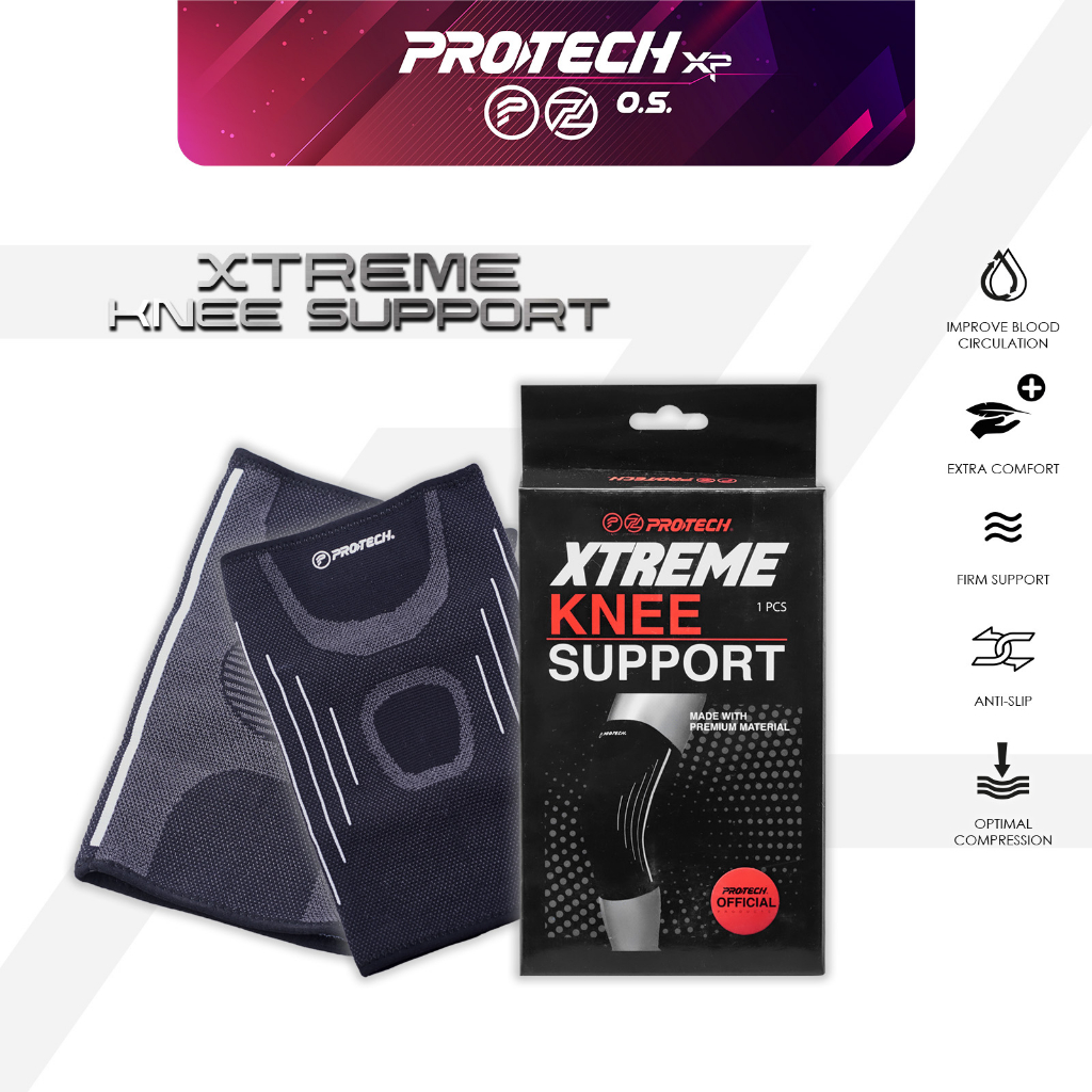 Protech Xtreme Lightweight & Breathable Knee Support -1 pcs | Shopee Malaysia