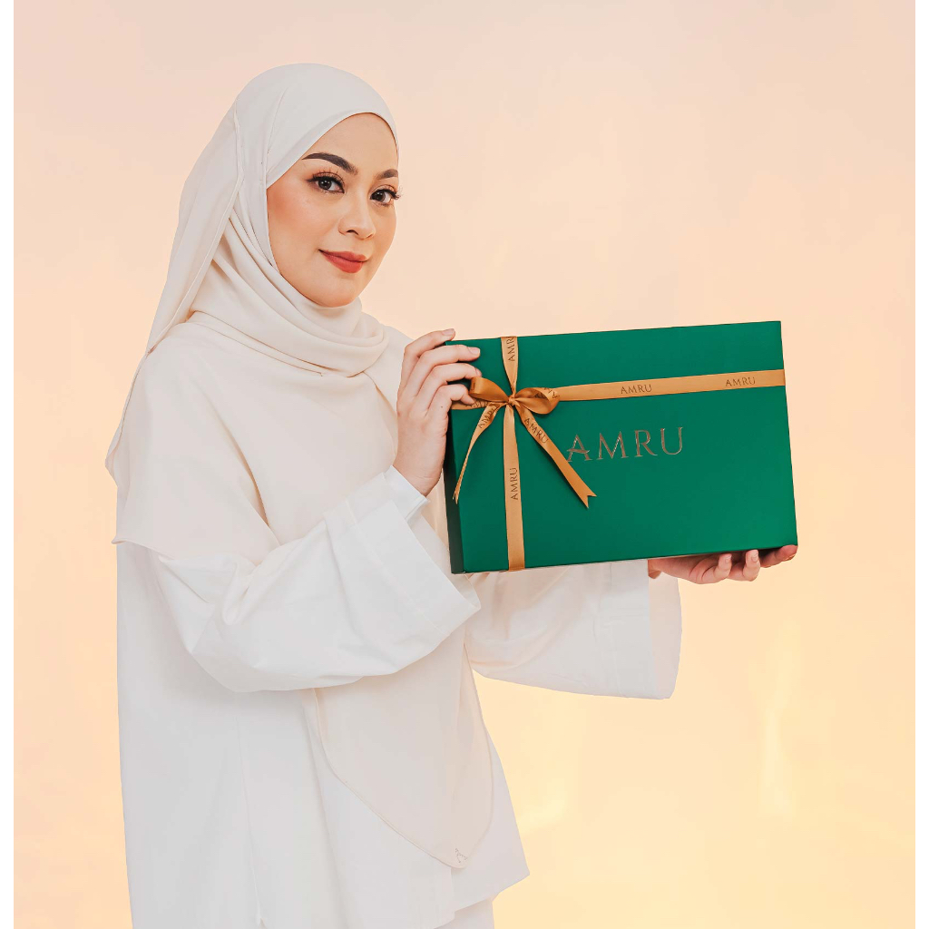 AMRU Signature Gift Box With Ribbon | Shopee Malaysia