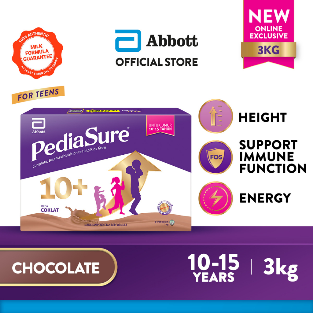 [Exp 10 Sep 2026 & / Later] Pediasure 10+ Scientifically Designed for ...