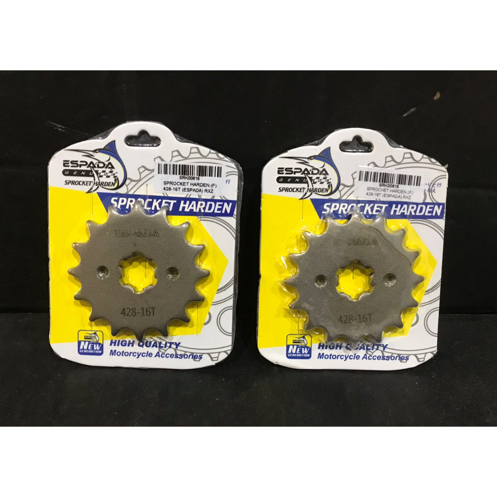 ( 428H / 428 H ) ESPADA RACING SMALL SPROCKET ( 16T ) LC135 Y15 Y16 ...