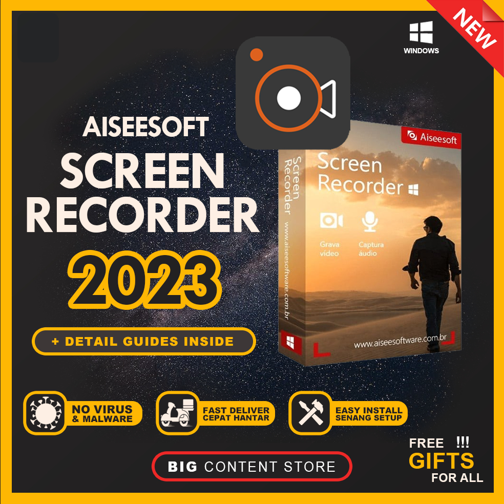 Aiseesoft screen recorder v3.1 2025 💯 EASY INSTALL SOFTWARE 💯 LIFETIME ...