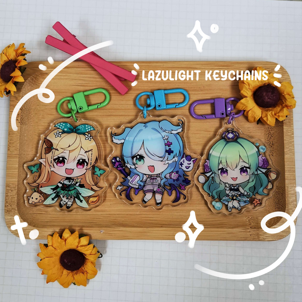 Vtuber Nijisanji Lazulight Keychains | Shopee Malaysia