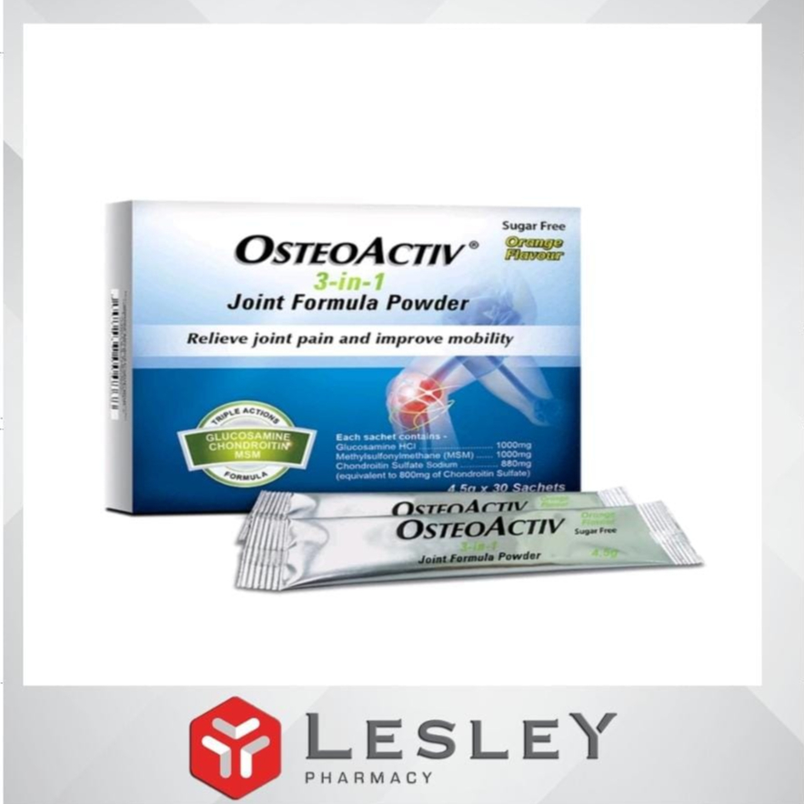 OSTEOACTIV 3 IN 1 Joint Formula Powder (30 Sachets) | Shopee Malaysia