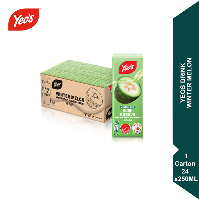 YEO'S Asian Drink Wintermelon Tea Tetra Box 1 Carton (24 x 250ml) [KL ...