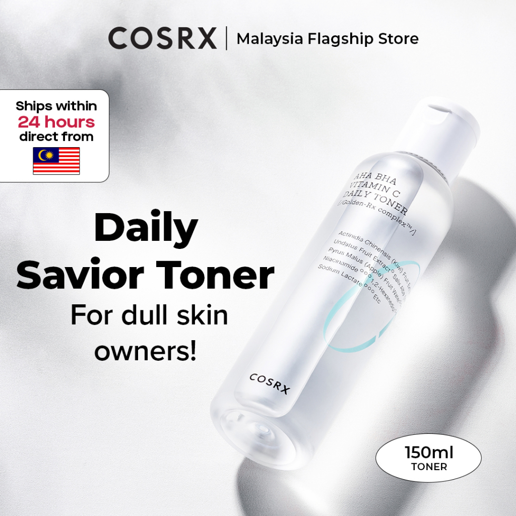COSRX Refresh AHA BHA Vitamin C Daily Toner 150ml | Shopee Malaysia