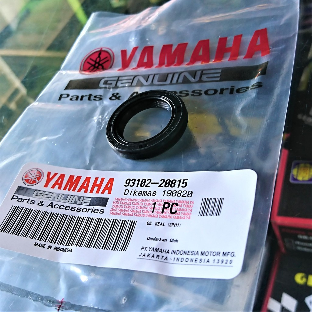 ORIGINAL YAMAHA NVX / AEROX GEARBOX TRANSMISSION OIL SEAL 93102-20815 ...