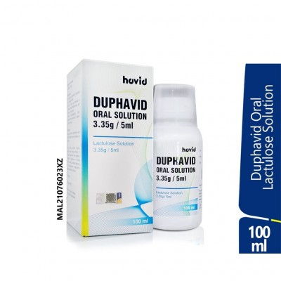 [ READY STOCK !!!!!] HOVID DUPHAVID ORAL SOLUTION LACTULOSE (100 ml ...