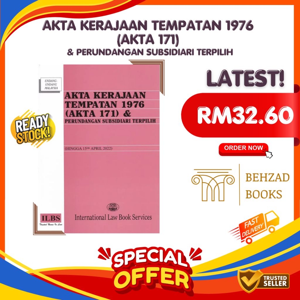 (Hingga 15hb April 2022) Akta Kerajaan Tempatan 1976 (Akta 171 ...