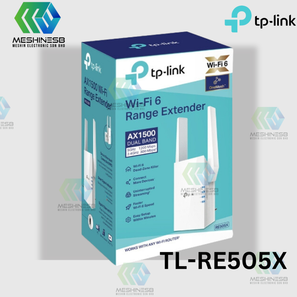 TP-Link RE505X/AX1500 Wi-Fi Range Extender | Shopee Malaysia