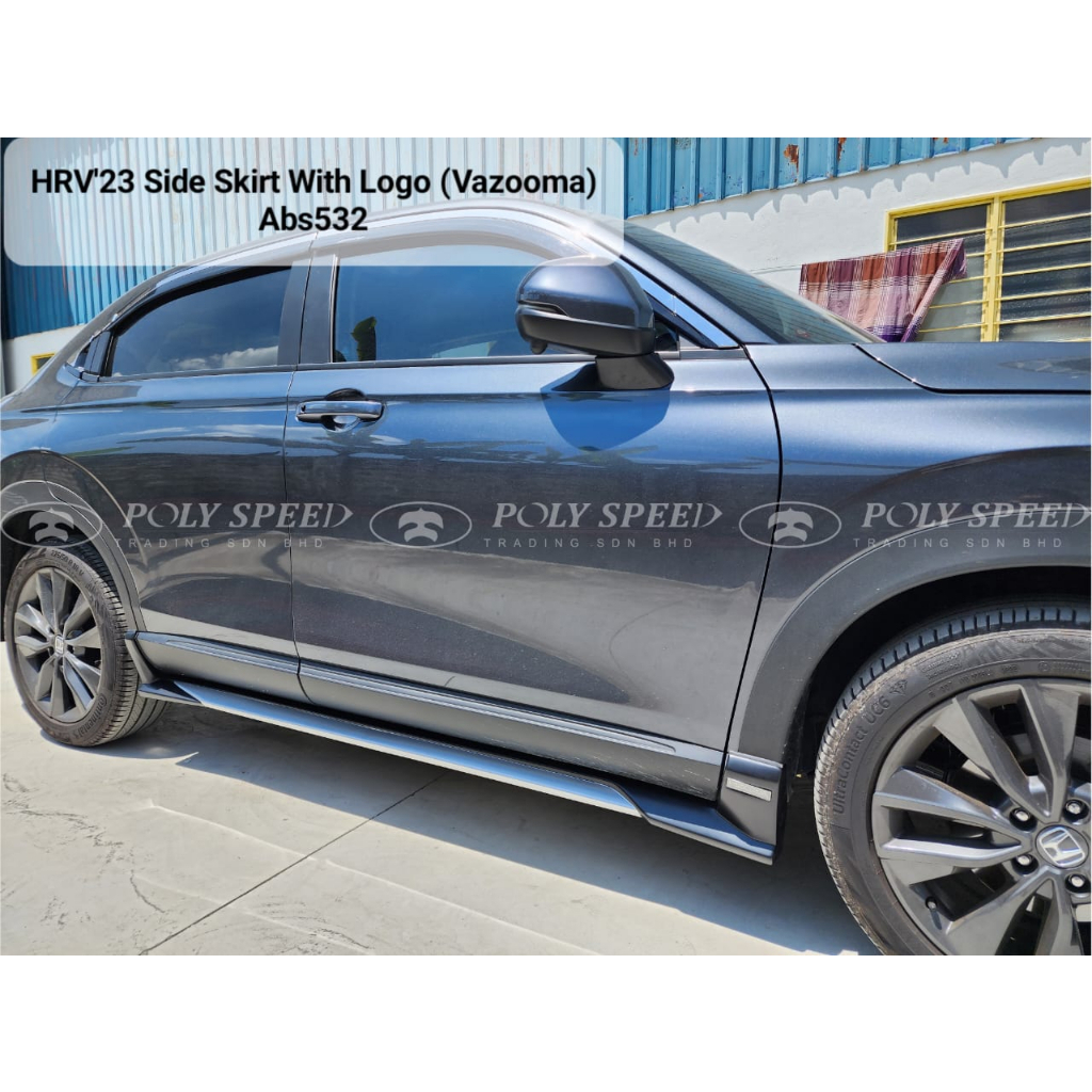 2nd Generation Honda HRV 2022 Vazooma Skirting Body Kit ABS Ready Stock ...