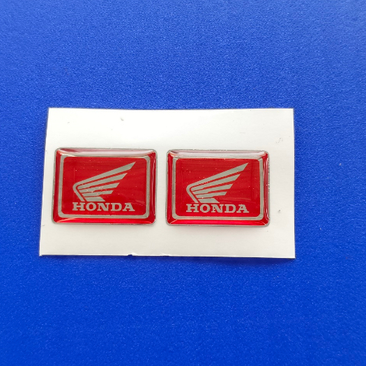 Honda Logo Emblem Sticker Epoxy RS150/RSX/CBR/Vario Sticker Timbul Logo ...