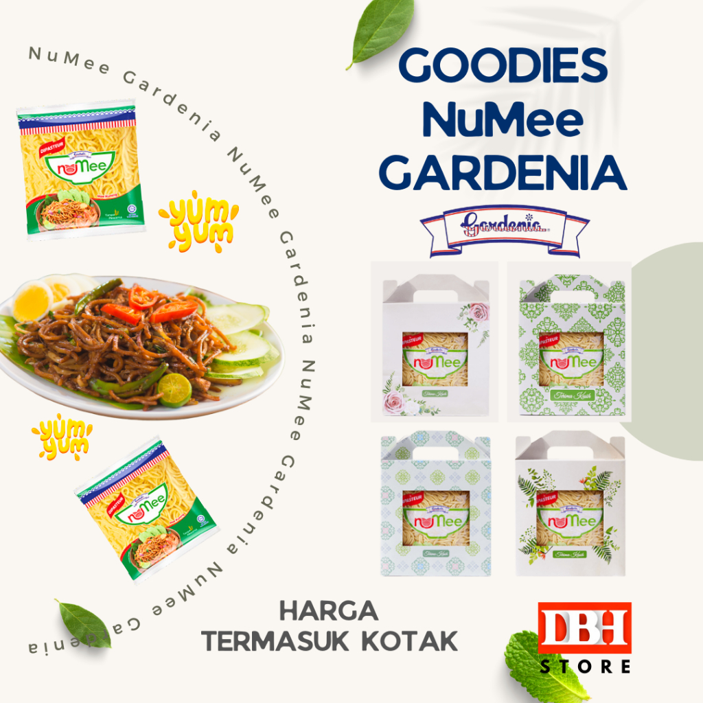 Doorgift Gardenia NuMee (beserta kotak) min order 200 | Shopee Malaysia