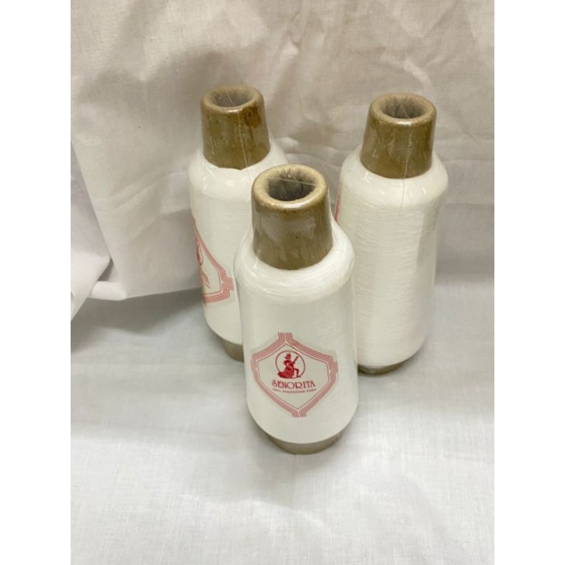 1PCS/Benang Jahit Tepi Senorita 250G/Benang Gebu/Overlock Thread ...
