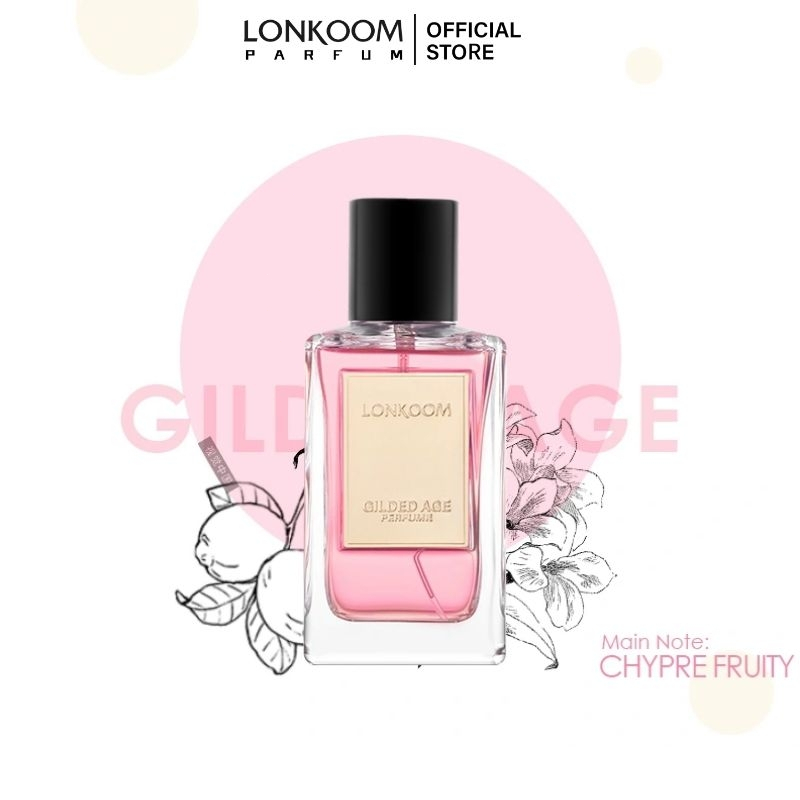 LONKOOM Perfume ROSE/BLACK OUD tahan lama Minyak Wangi Wanita/lelaki ...