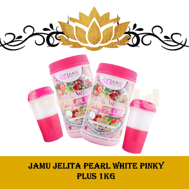JAMU JELITA PEARL WHITE PINKY PLUS 1KG | Shopee Malaysia