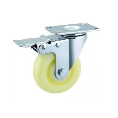 5 inch / 150mm Medium Duty Round PP Castor wheels top plate Trolley ...