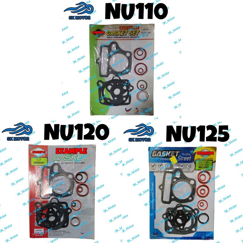 MZ110 MZ120 MZ125 MZ 110 120 125 NU125 PERINTIS 120 Top Set Gasket | Shopee Malaysia