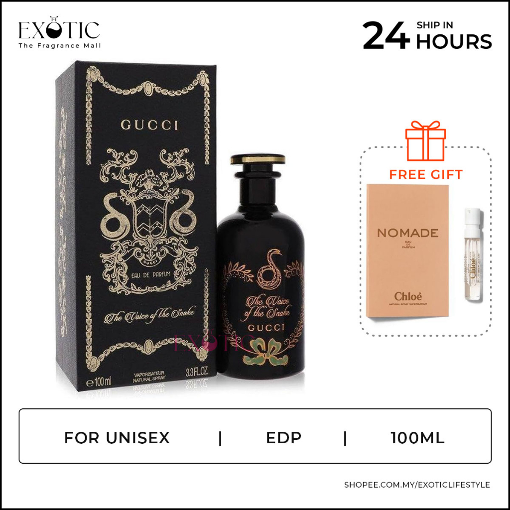 The Voice of the Snake by Gucci For Unisex Eau De Parfum 100ml EDP ...