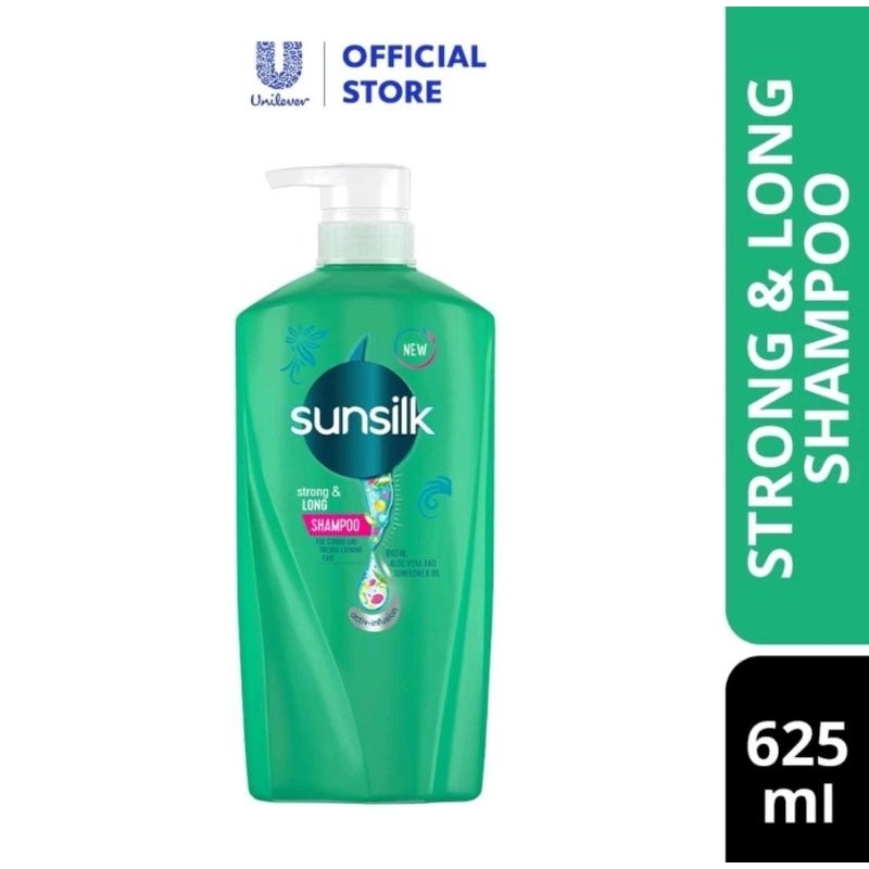 Sunsilk Shampoo Strong & Long (625ml) | Shopee Malaysia