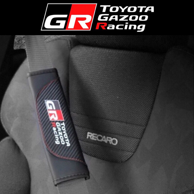 Gazoo Racing GR Carbon Seat Belt Cover | Shopee Malaysia