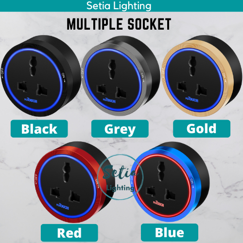 SIRIM RETOUCH POWER TRACK SOCKET MULTIPLE USB SWITCH With Light ...