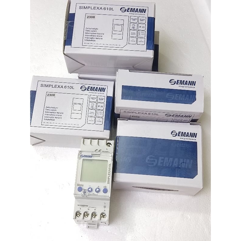 EMANN SIMPLE XA 610L 24HOURS / 7DAYS TIME SWITCH | Shopee Malaysia