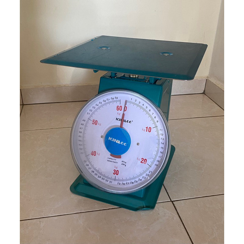 60Kg KINLee Commercial Mechanical Weighing Scale Analog Scale Timbang ...