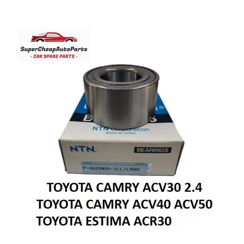 TOYOTA CAMRY ACV30 2.4 ACV40 ACV50 ESTIMA ACR30 FRONT WHEEL BEARING AU0969-1LL/L588 (1 PIECE ...