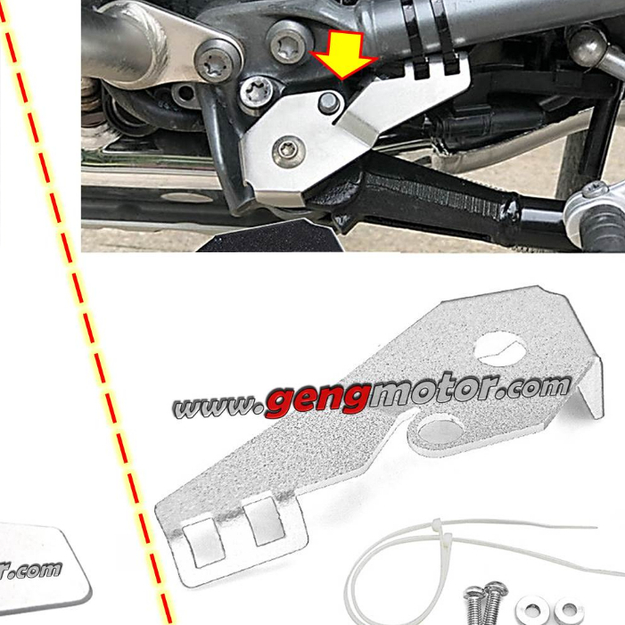 SIDE STAND SENSOR GUARD FOR BMW R1200GS LC R1200GSA LC ADVENTURE ...
