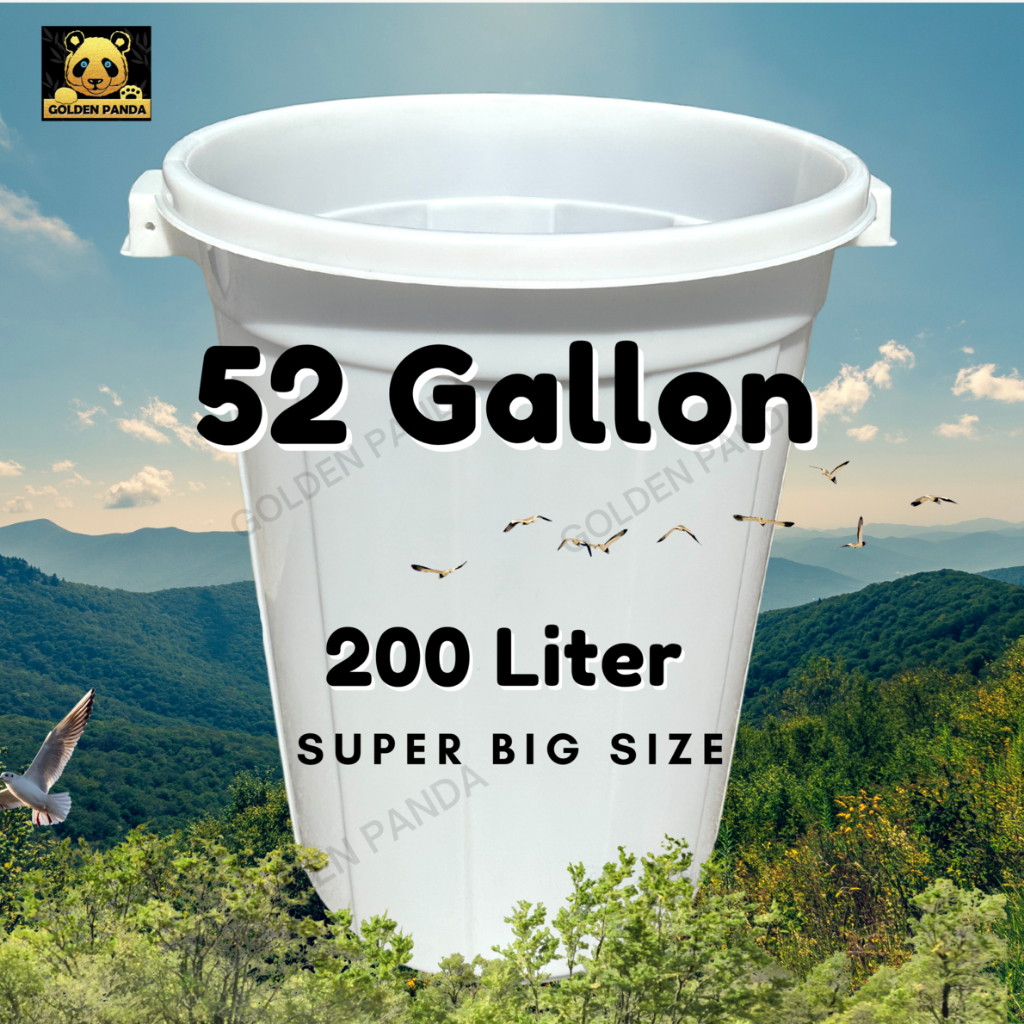 [NEW] 90L 100L 150L 160L 200L HDPE Drum with cover top/ White Grey Plastic Drum/ Tong Air ...