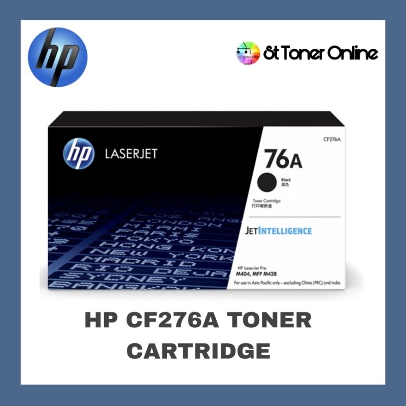 HP 76A/CF276A Laserjet Black Toner Cartridge | Shopee Malaysia