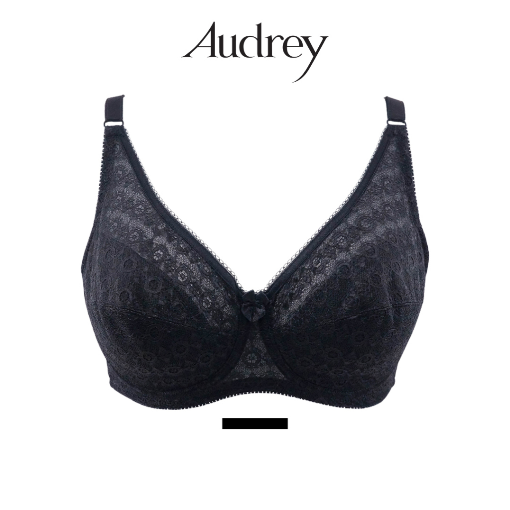 Audrey Classic Wired Fiberfill Full Cup Bra Coli Wanita - B / C Cup ...