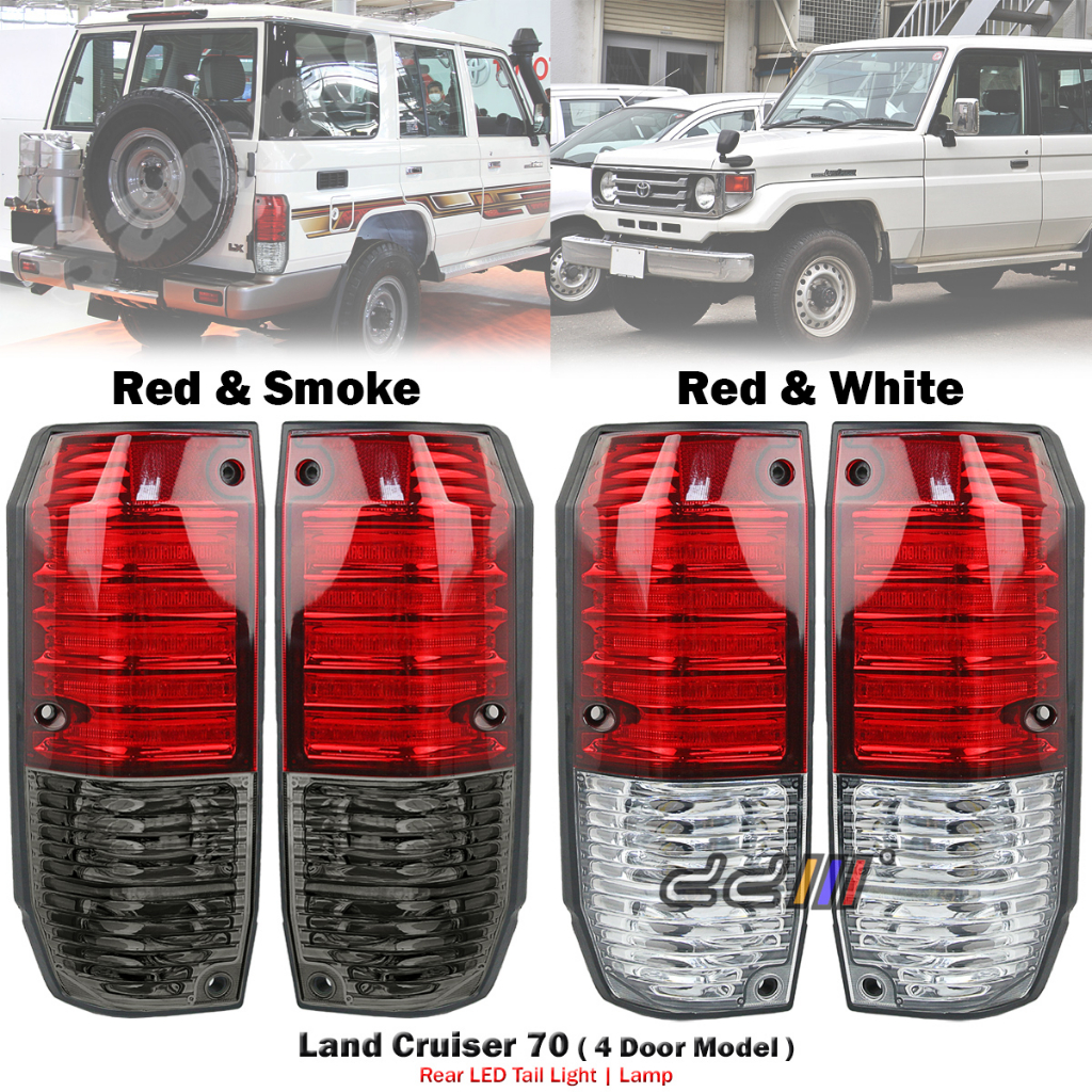 (1 Pair) Toyota Landcruiser Prado LJ78 LJ79 KZJ78 LC2 LCII (4 Door) LED ...