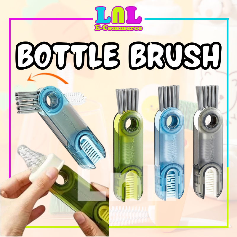 LNL Carrot Bottle Brush Cleaning Brush Milk Bottle Brush Berus Botol ...