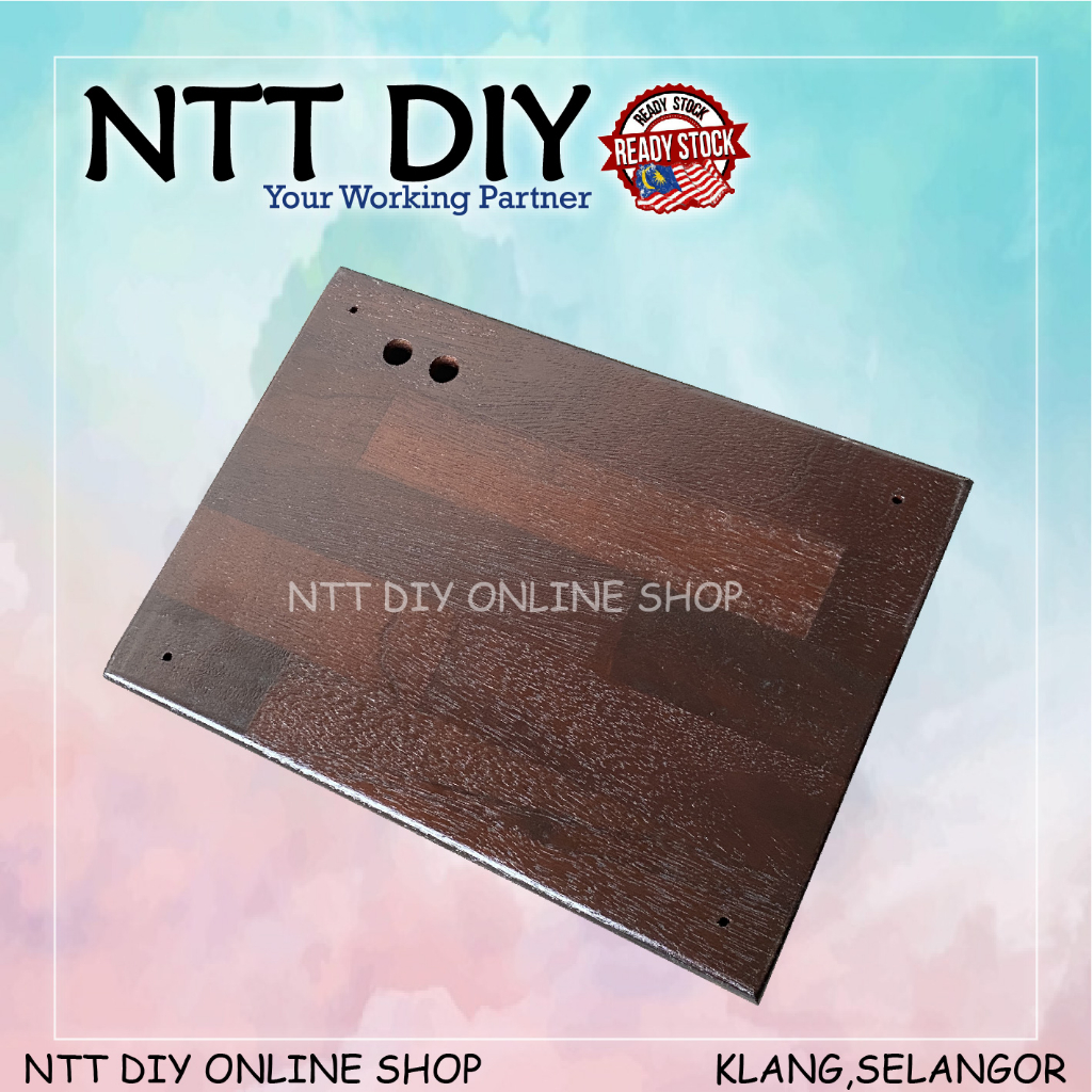 NTT DIY 9"×12" High Quality Wooden Meter Board (No Hole / 2 Holes / 6 ...