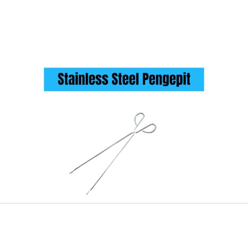 Stainless Steel Seafood Garbage Paper Clipper / Pengepit Stainless ...