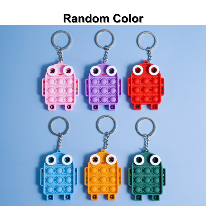 beetoys Mini Key Chain Pop It Fidget Toy Pop-Its Keychain 玩具迷你灭鼠先锋钥匙扣 ...