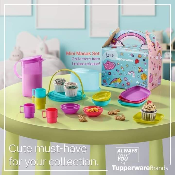 Tupperware Mini Masak Set (Tupperware Malaysia) | Shopee Malaysia