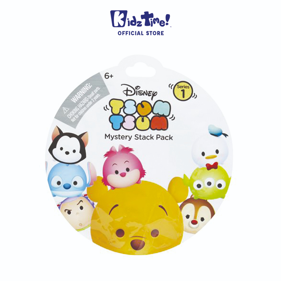 Kidztime x Disney Tsum Tsum Series 1 Mystery Stack Pack Medium Figure ...