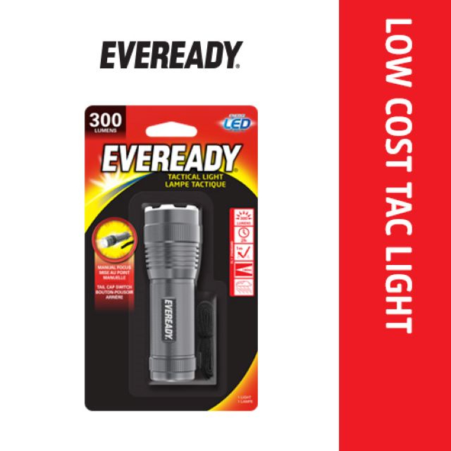 EVEREADY® LOW COST TAC LIGHT AAA Emergency Flashlights | Shopee Malaysia