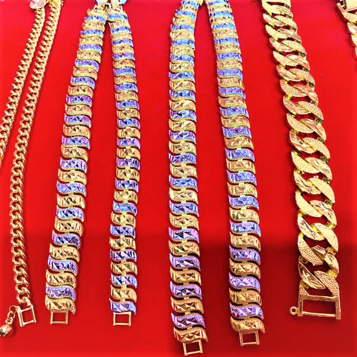 BISMILLAH. READY STOCK! EMAS KOREA BANGKOK GELANG TANGAN LIPAN PULUT ...