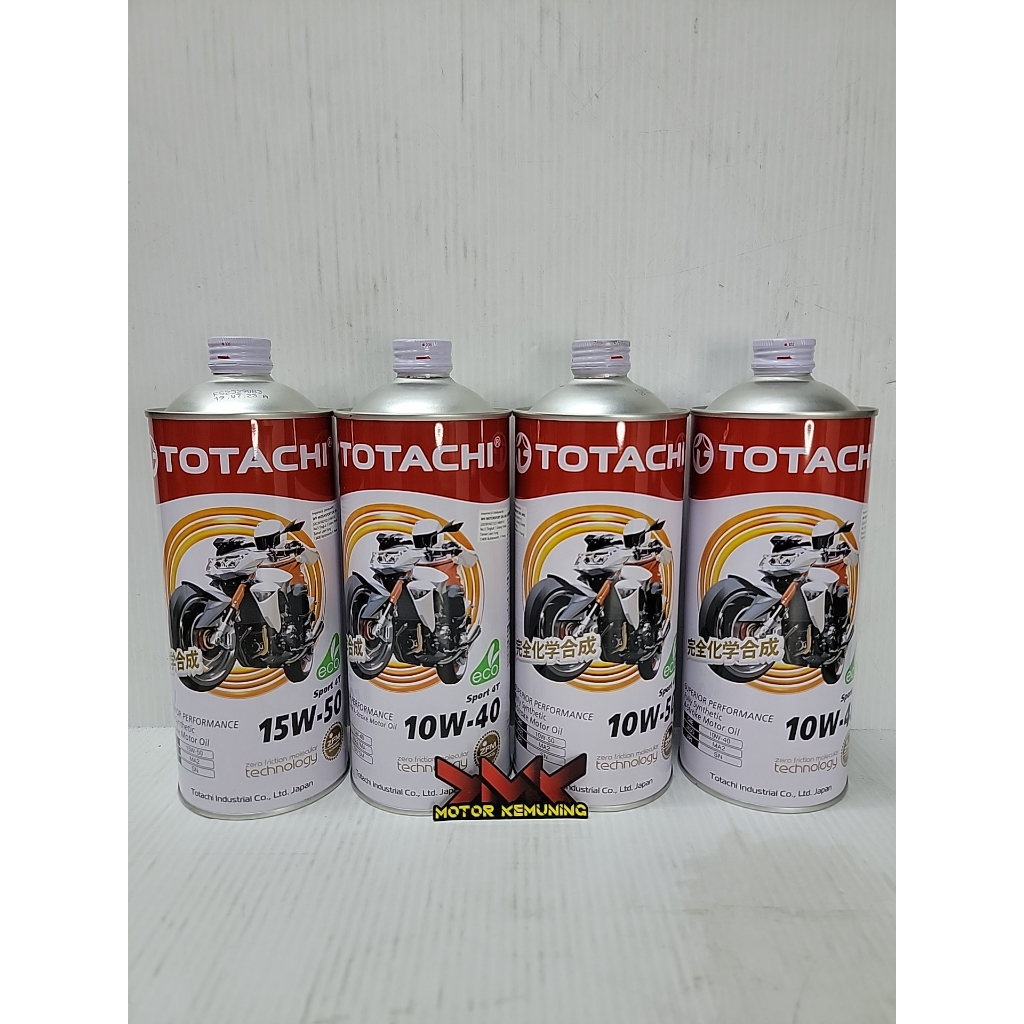 TOTACHI MOTOR ENGINE OIL 4T 10W40 10W50 15W-50 SEMI SYNTHETIC FULLY ...