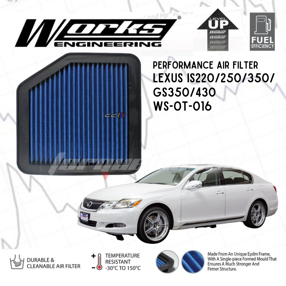 (Lexus IS220 IS250 IS350 GS350 GS430 09'-20') WORKS PERFORMANCE HIGH ...