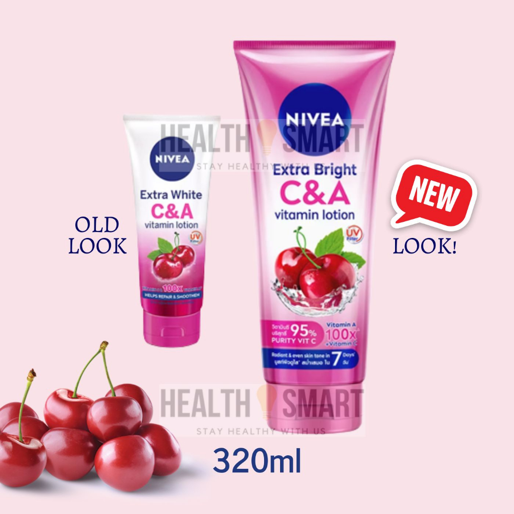NIVEA Extra Bright C&E/ C&A/ Nivea Extra Bright 10 Super C/ Nivea Super 10 Vitamins & Skin Foods ...