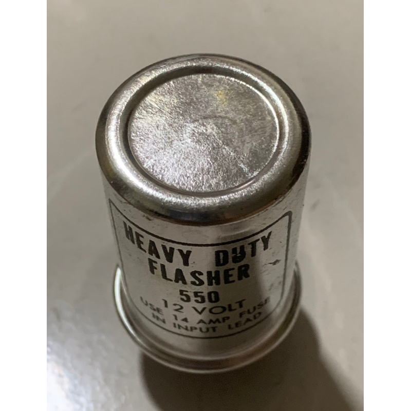 CW HEAVY DUTY FLASHER UNIT 550 12 Volt 14Amp INPUT LEAD 3PIN RELAY ...