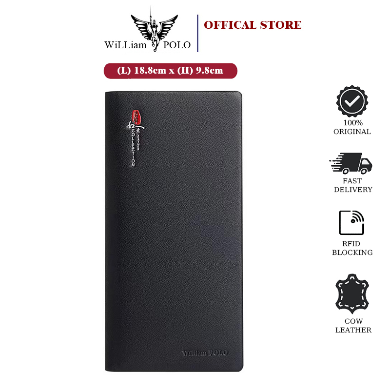 [READY STOCK] William POLO Wallet - new Wallet - Genuine Leather for ...